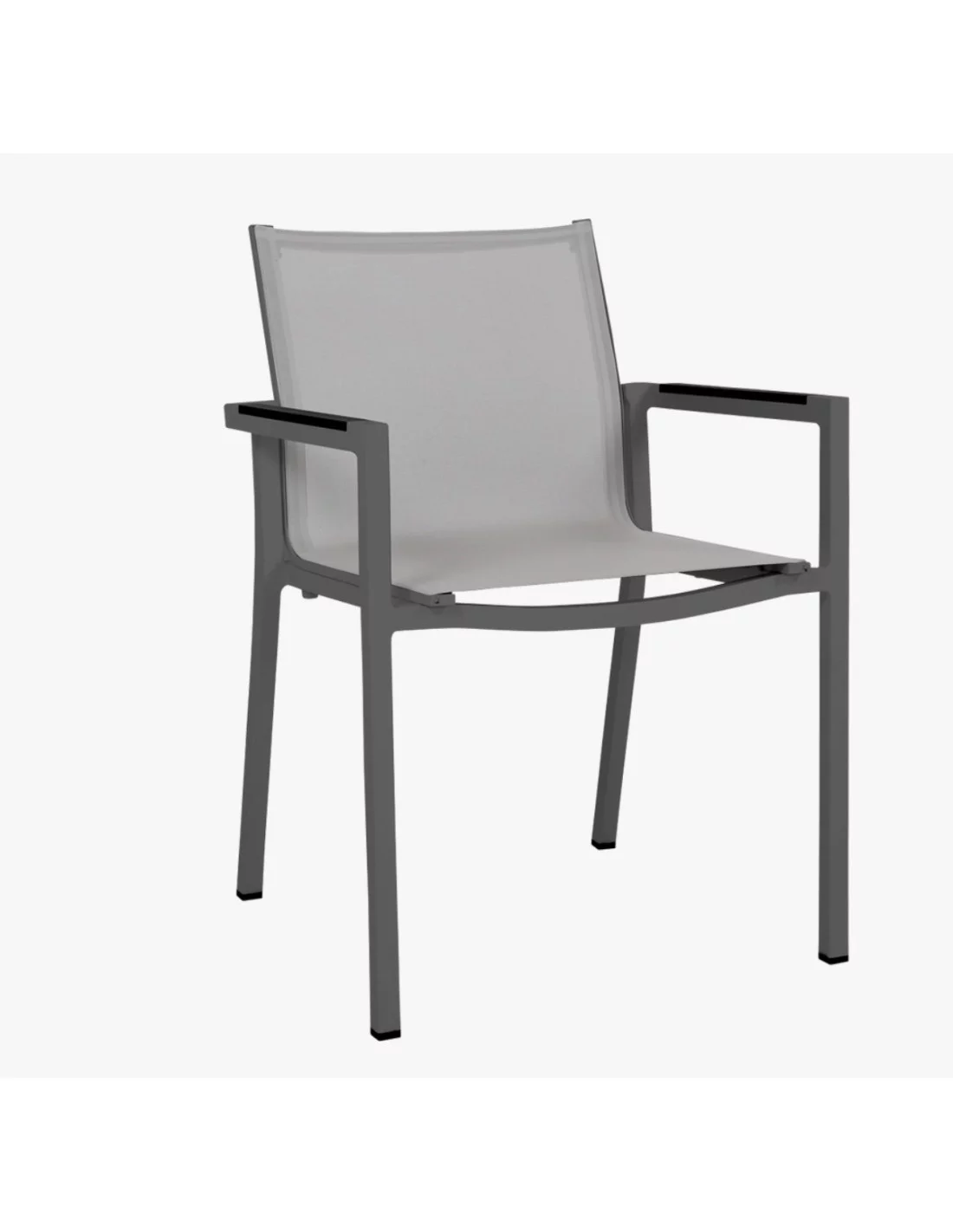 Stackable armchair armrests HPL AMAKA - Les Jardins