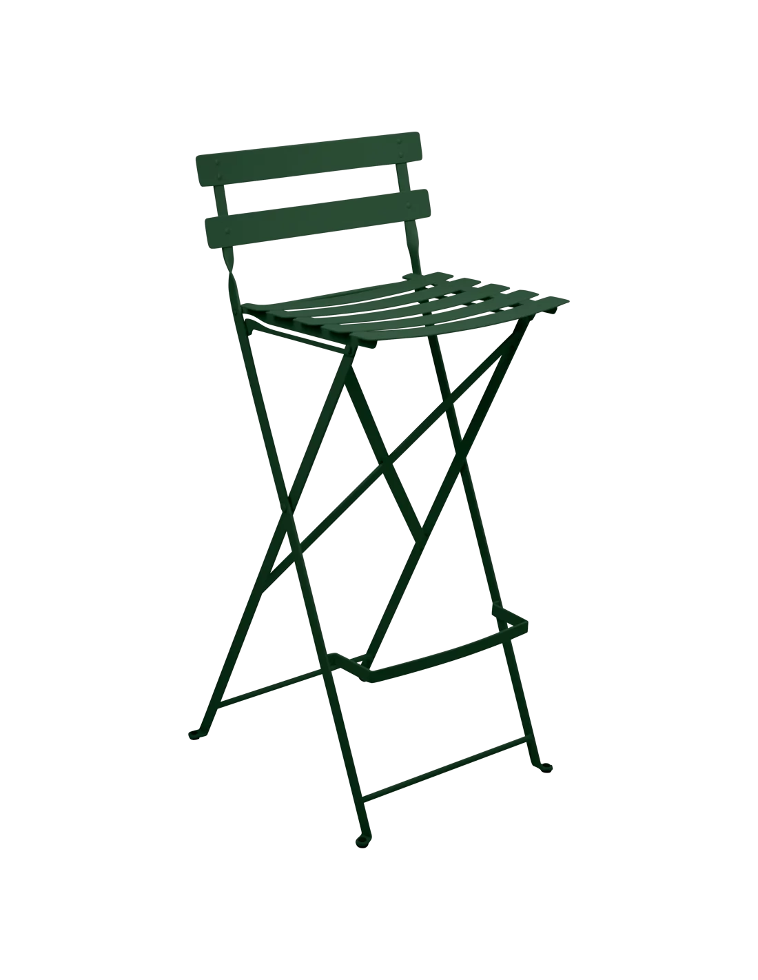 Folding bar chair Bistro Fermob